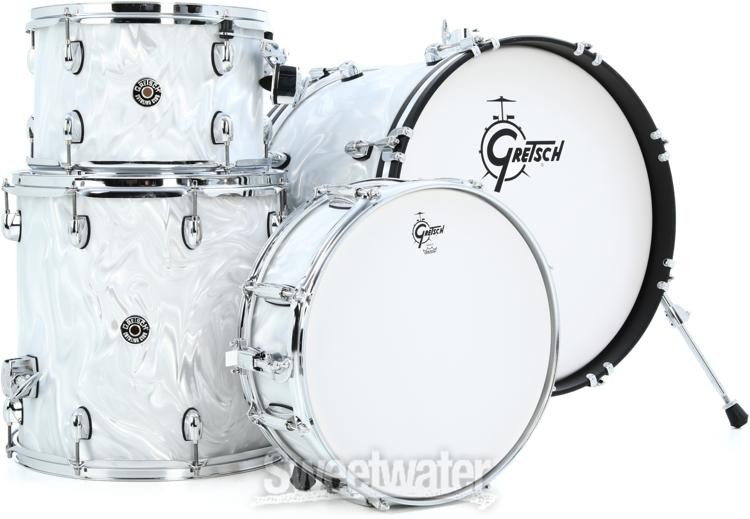 Gretsch Drums Catalina Club CT1-J484 4-piece Shell Pack with Snare Drum ...