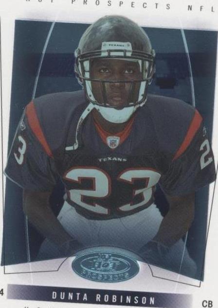 2004 Fleer Hot Prospects - Dunta Robinson #111 /1000 (RC) for sale ...