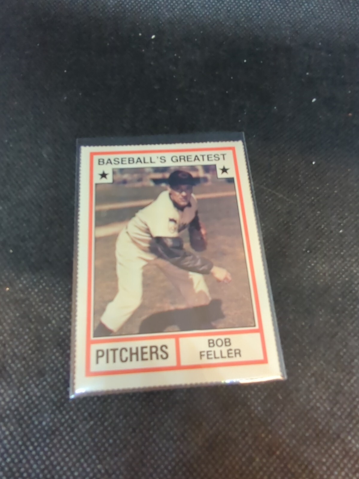 BOB FELLER - MLB HOF - 1982 TCMA - BASEBALL'S GREATEST PITCHERS CARD ...