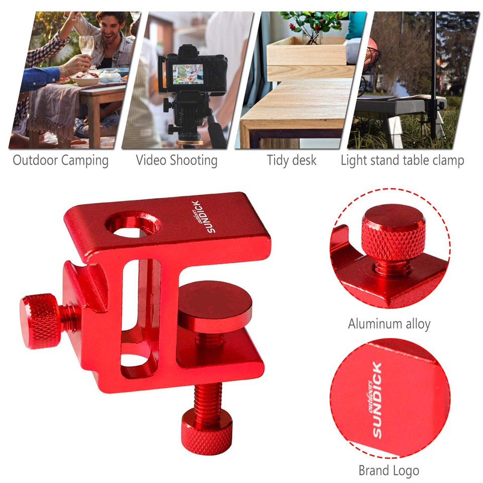 Light Pole Mount Clamp Aluminum Alloy Adjustable for Diameter 10 - 12mm ...