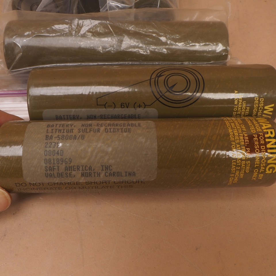 Lot of 6 Scott C420 PAPR 805358-01 Battery Packs - READ | eBay