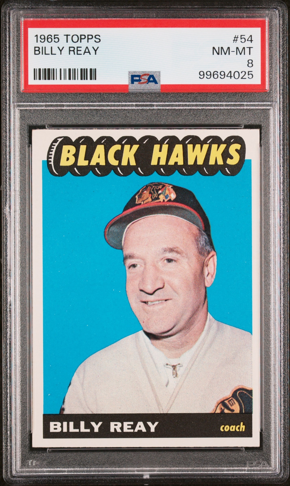 1965 TOPPS #54 BILLY REAY PSA 8 | eBay