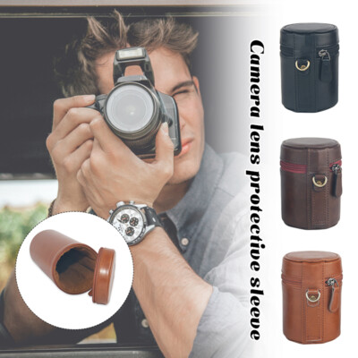 Camera Lens Case Waterproof Storage Bag Pouch Focus Lens Protective ...