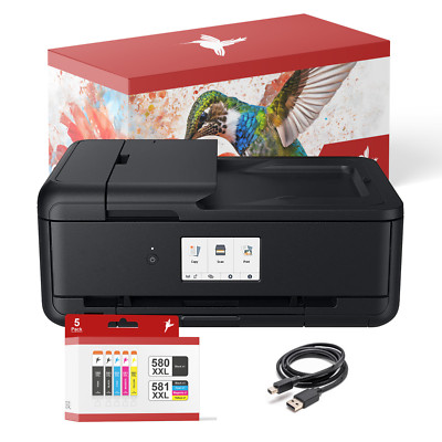 Canon PIXMA TS9550a Multifunktionsdrucker mit kompatiblen realink XXL ...