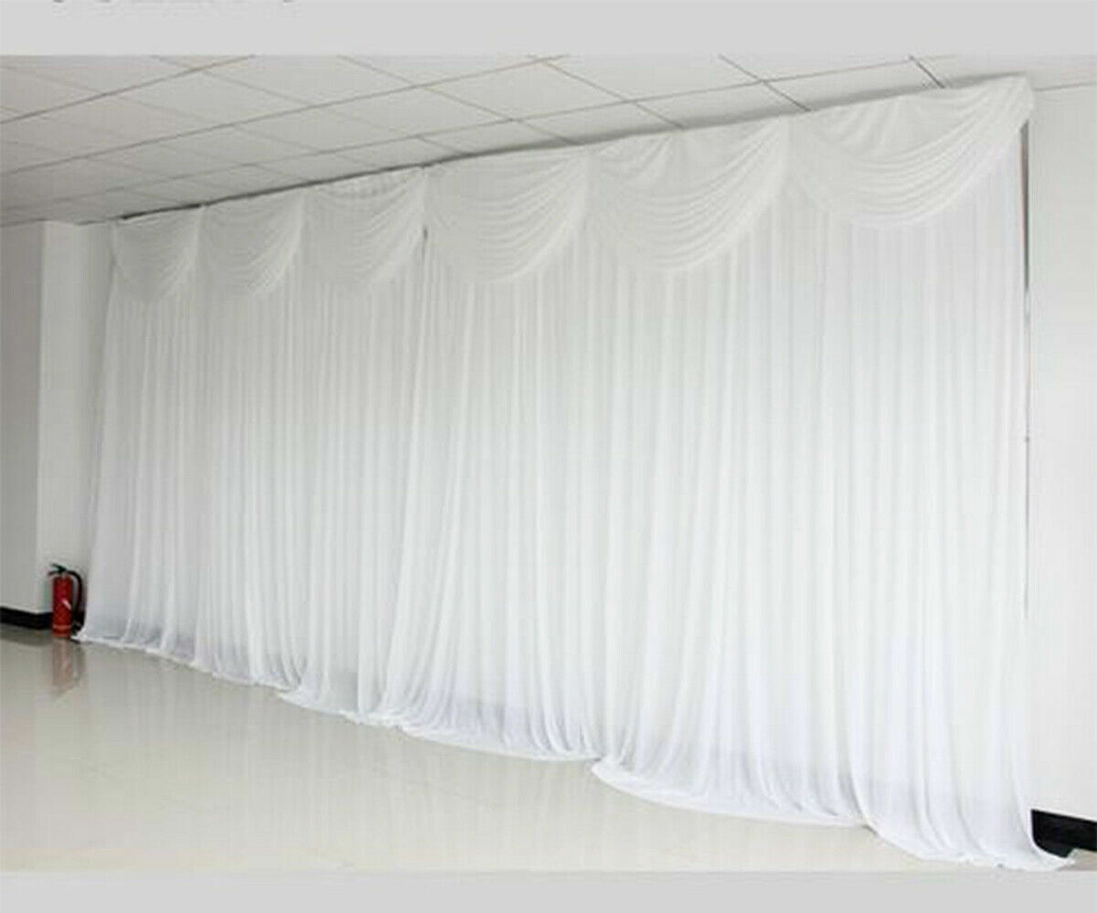 Extra Large Adjsutable 10x20FT Wedding Backdrop Stand Heavy Exhibition ...