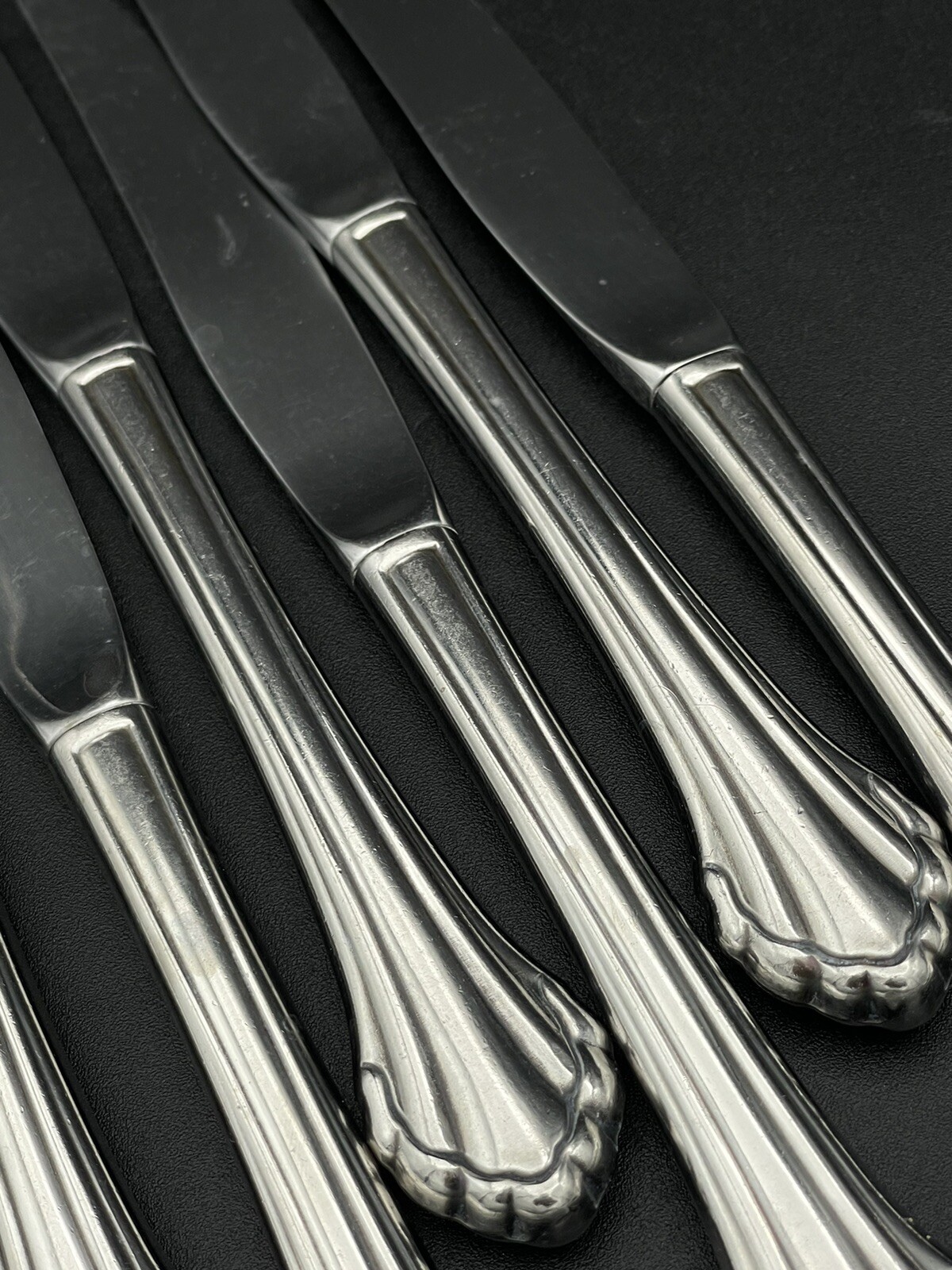 Set of 8 Oneida Community Clarette 9" Dinner Knives Stainless Flatware ...