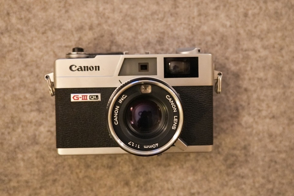 Canon Canonet QL17 GIII Rangefinder Film Camera 40mm F1.7 - excellent ...