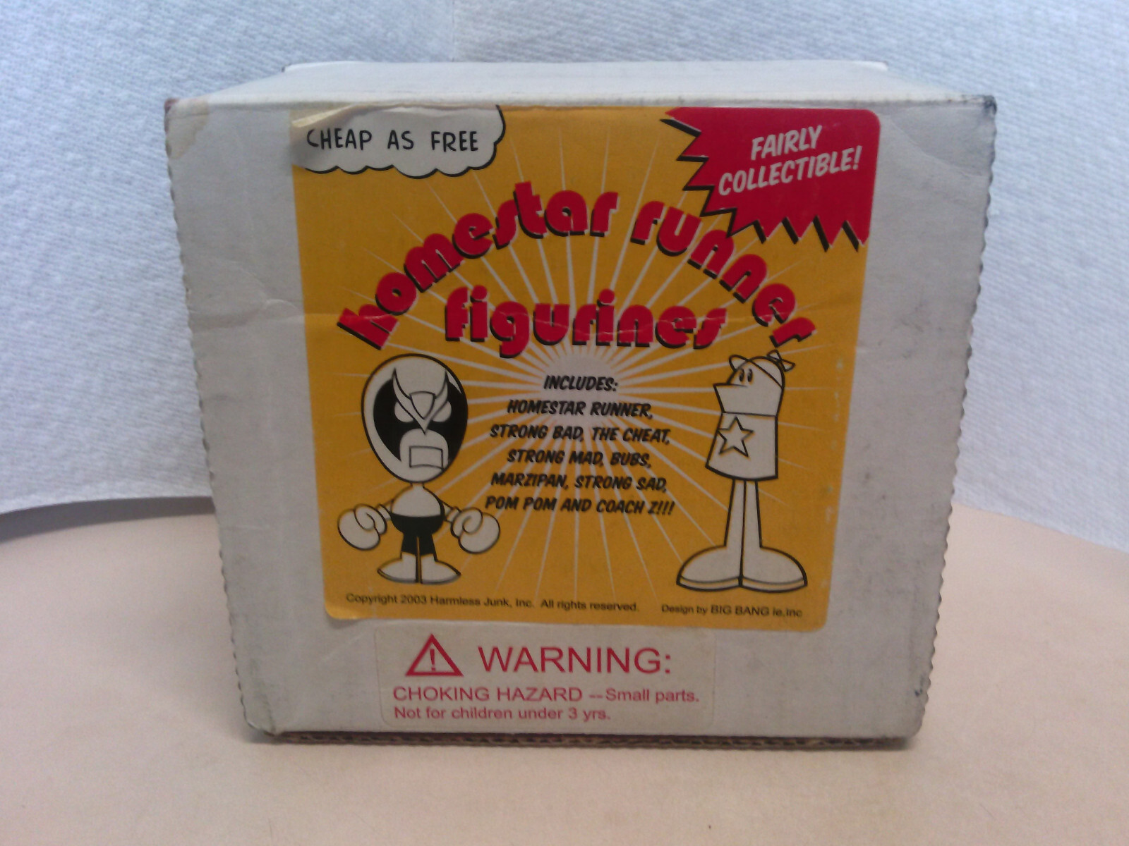 Homestar Runner 2004 Figure Figurine Collection Series Set 1 2 3100 ...