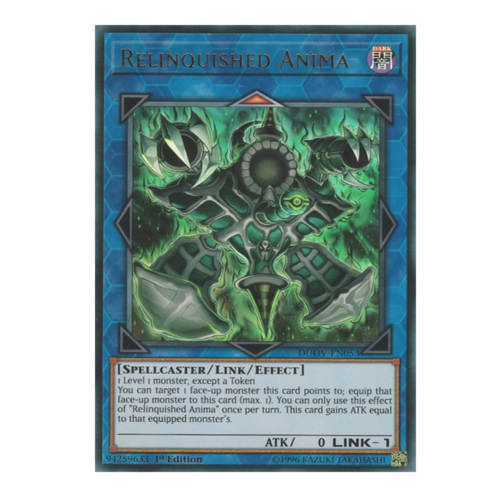 RELINQUISHED ANIMA *** ULTRA RARE DUOV-EN053 MINT/NM YUGIOH! | eBay