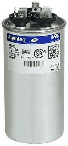 Genteq C3455R Ge round Capacitor 45 5 Uf Mfd 97F9895 Z97F995 97F9895Bz ...