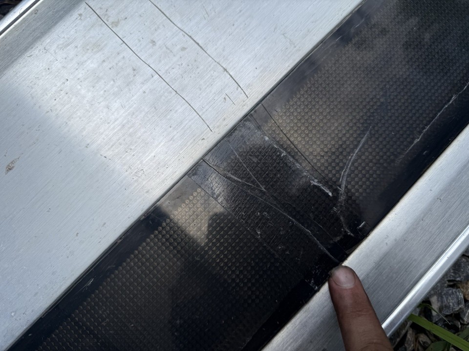 1987-1996 Ford F150 Tailgate Trim Finish Panel Back Molding Gate ...