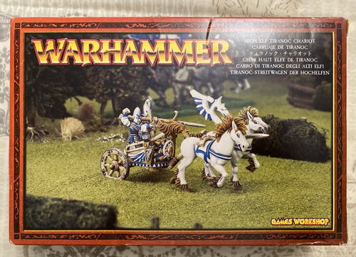 Warhammer Fantasy Battle High Elf Titanic Chariot New | eBay UK