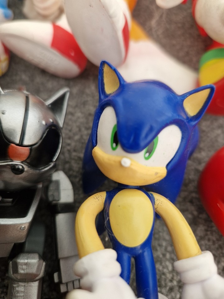 Sonic The Hedgehog Figures Mecha Rebel Rouge Jakks & Prime & Shadow ...