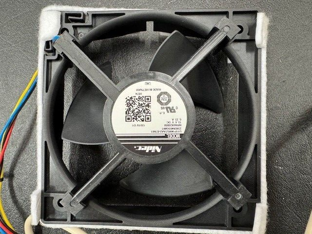 GE Refrigerator Freezer Evaporator Fan WR60X25858, WR60X35669 ...