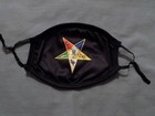 Masonic Black Order of Eastern Star OES Face Mask Freemason 4 Layer NEW ...