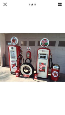 2)Texaco Gas Pumps Eco (1) Eco Airmeter Complete Set CAN SHIP!!! | eBay