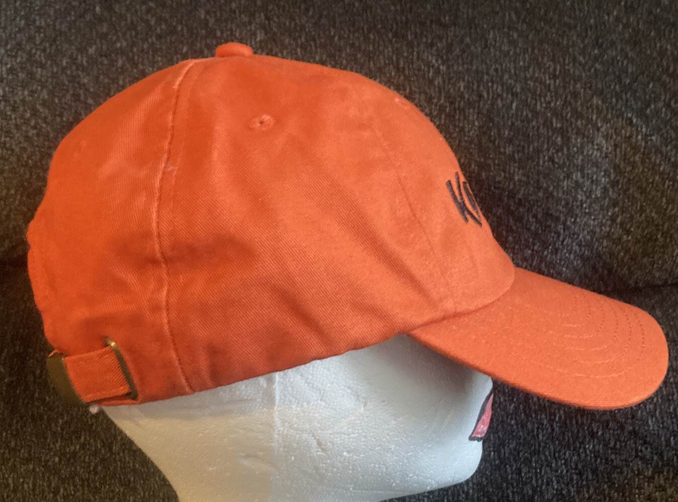 K Products Hat Cap Kubota Adjustable Strapback Orange - Gem