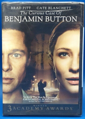 THE CURIOUS CASE OF BENJAMIN BUTTON DVD 2008 Brad Pitt NEW SEALED Fast ...