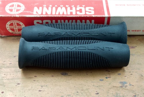 NOS Schwinn PARAMOUNT Black Hand Grips MTB Bicycle | eBay