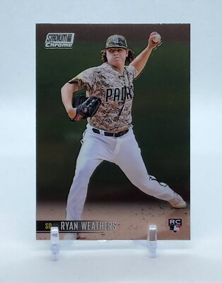 2021 Topps Stadium Club Chrome RYAN WEATHERS RC PADRES #318 | eBay