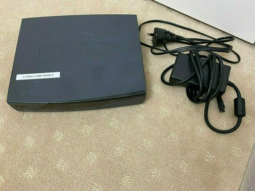 Cisco 878W Router - 4 Port LAN, ISDN, Wireless | eBay