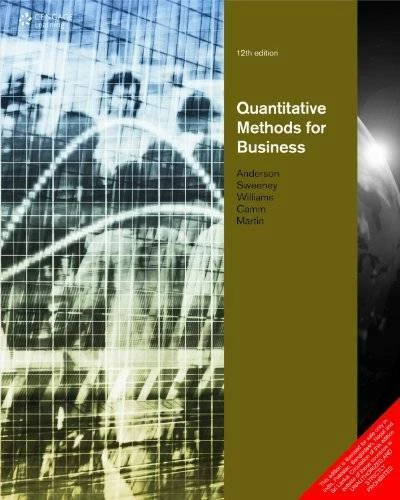 Quantitative Methods For Business