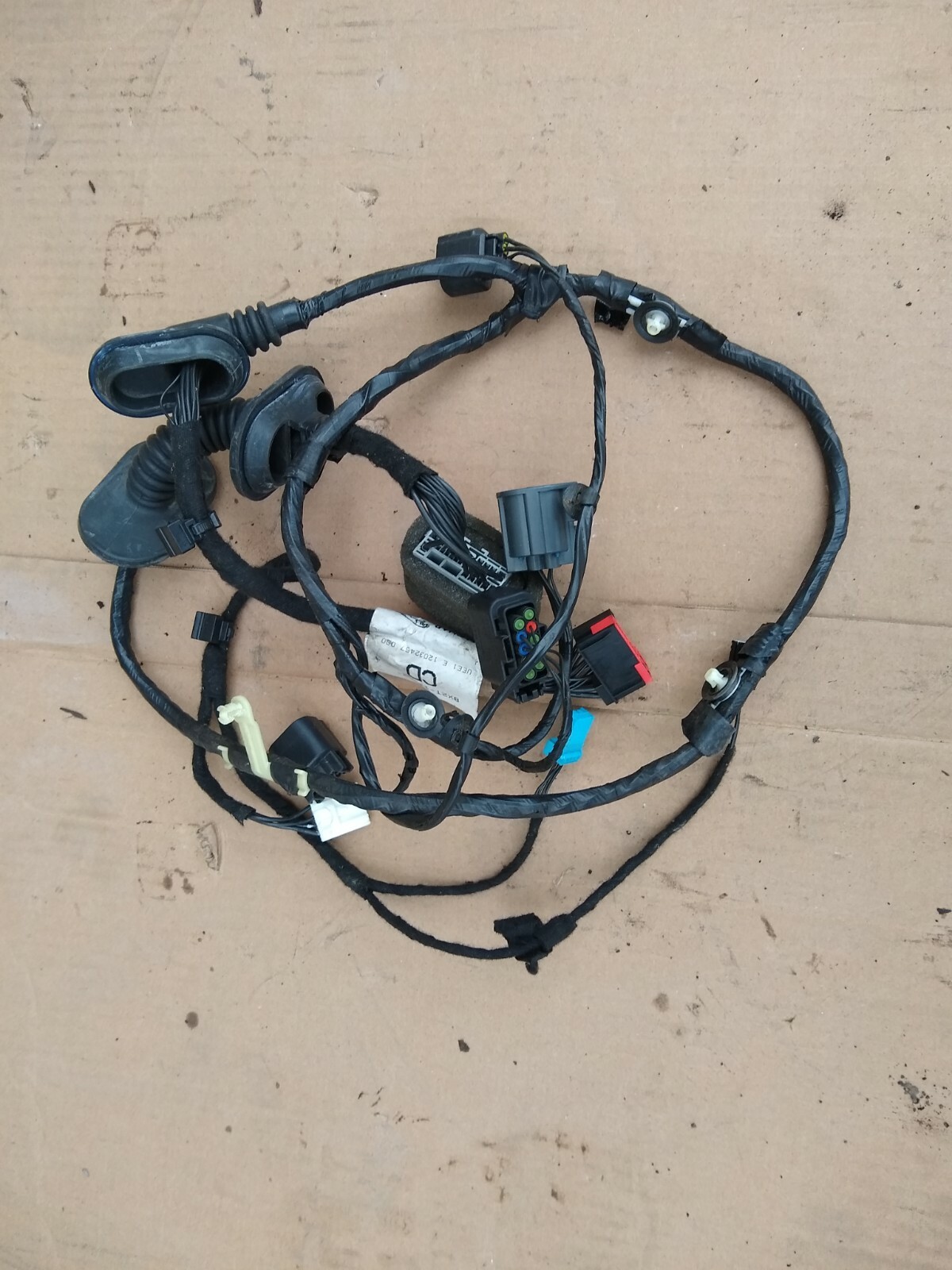 09-11 JAGUAR XF X250 SUPERCHARGED REAR RIGHT PASS SIDE DOOR WIRE ...