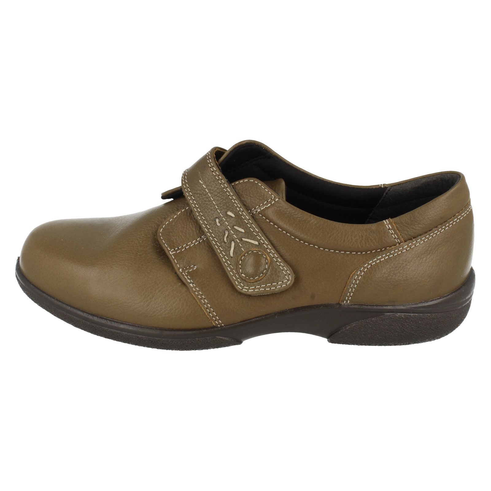 Ladies Leather Wide Fitting Easy B Shoes : Healey - Slight factory ...