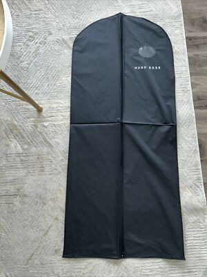 Hugo Boss Garment Bag Long Coat Polyester Black | eBay