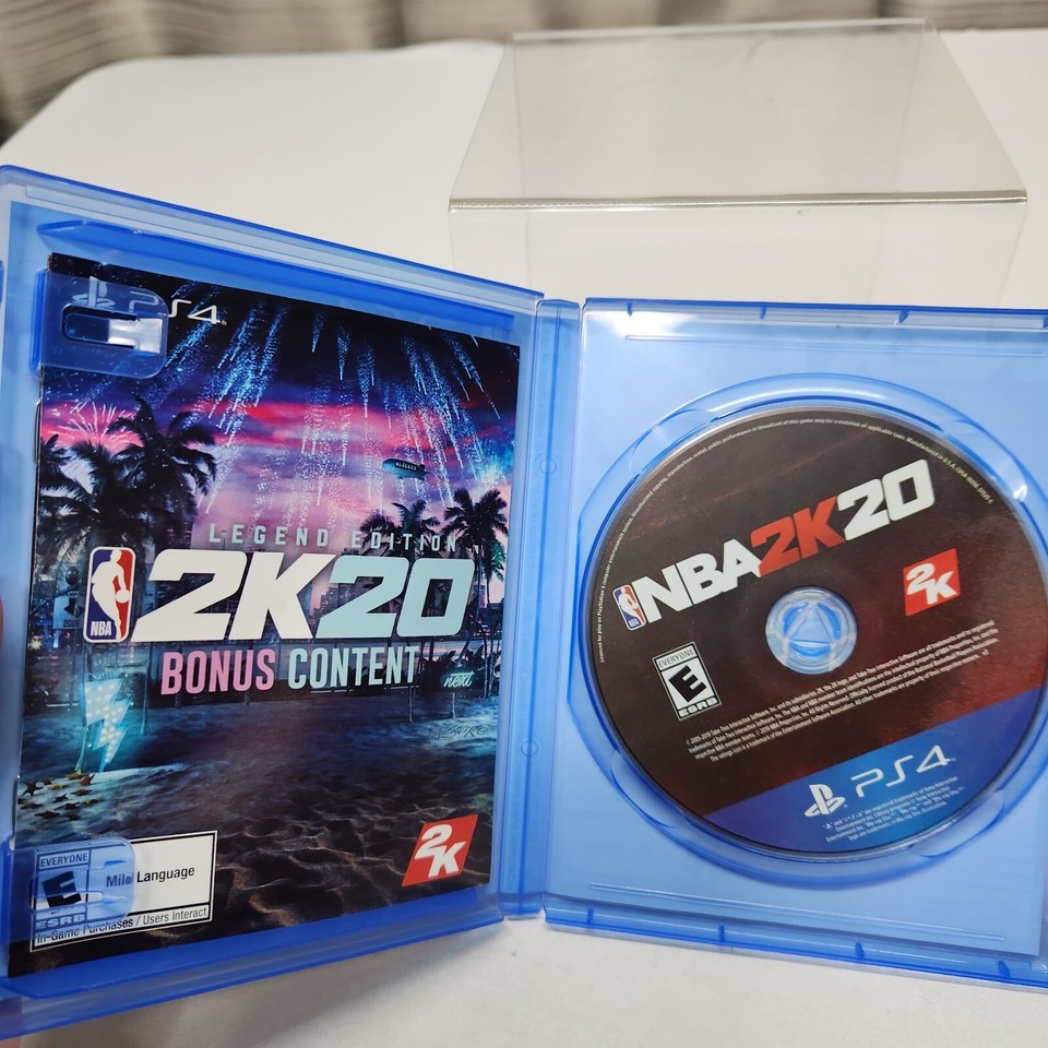 NBA 2K20 Legend Edition (Sony PlayStation 4, 2019) PS4 Complete TESTED ...