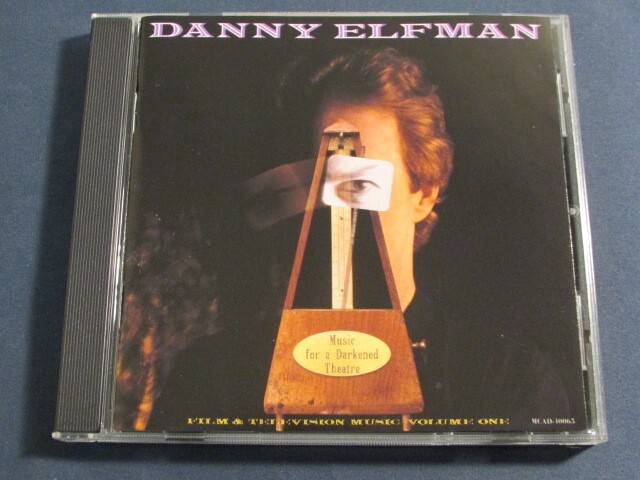 DANNY ELFMAN MUSIC FOR A DARKENED THEATRE VOLUME ONE 1990 CD MCAD-10065 ...