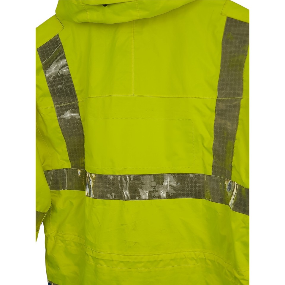 Keela Hi Vis Jacket Ex Police Waterproof Anorak Security Emergency ...