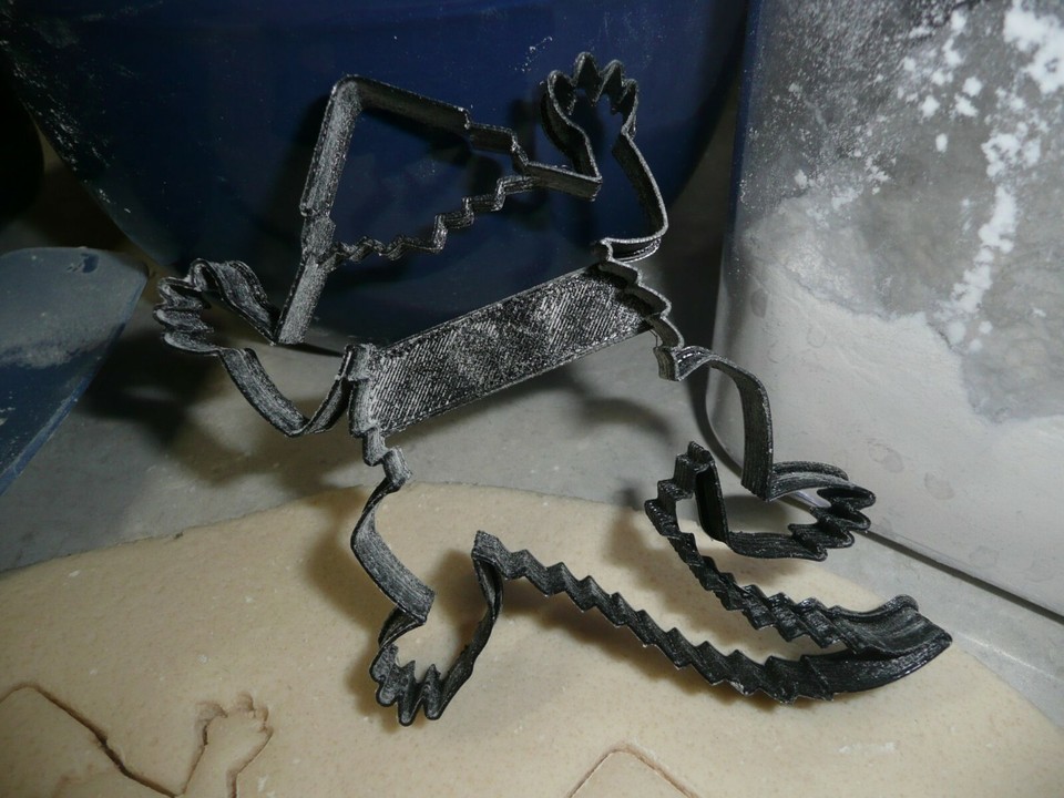 HORNED FROG TOAD LIZARD TROPICAL AMPHIBIAN ANIMAL COOKIE CUTTER USA ...