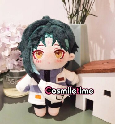 Genshin Impact Xiao 20cm Plush Doll Stuffed Dress up Toy Anime Plushie ...
