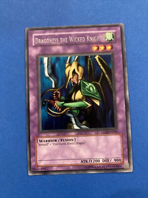 Yu-Gi-Oh! TCG *NM 25th* Dragoness the Wicked Knight :LOB-EN086 (Insane ...