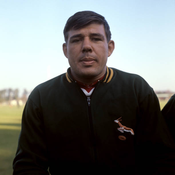 Gys Pitzer Hooker Of The South African Rugby Team 1969 OLD RUGBY PHOTO ...