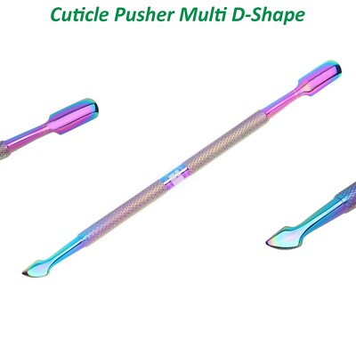 Nail Care Cuticle Pusher Remover & Spoon Nail Cleaner Pedicure Manicure ...