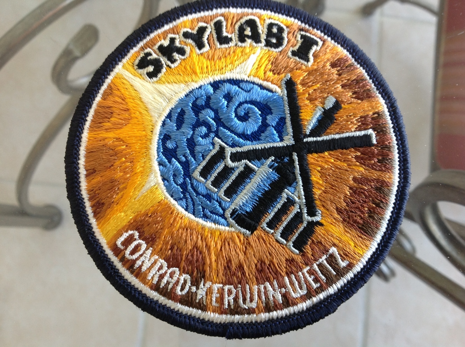 NASA Patch Emblem Mission Astronaut Skylab I USA Conrad Kerwin Weitz | eBay