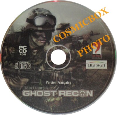 Jeu video PC - GHOST RECON - Tom Clancy game - guerre combats - cd rom ...
