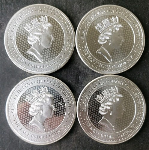 Lot of Four 2019 St. Helena 1.25 Pound 1.25oz Silver Guinea Coins | eBay