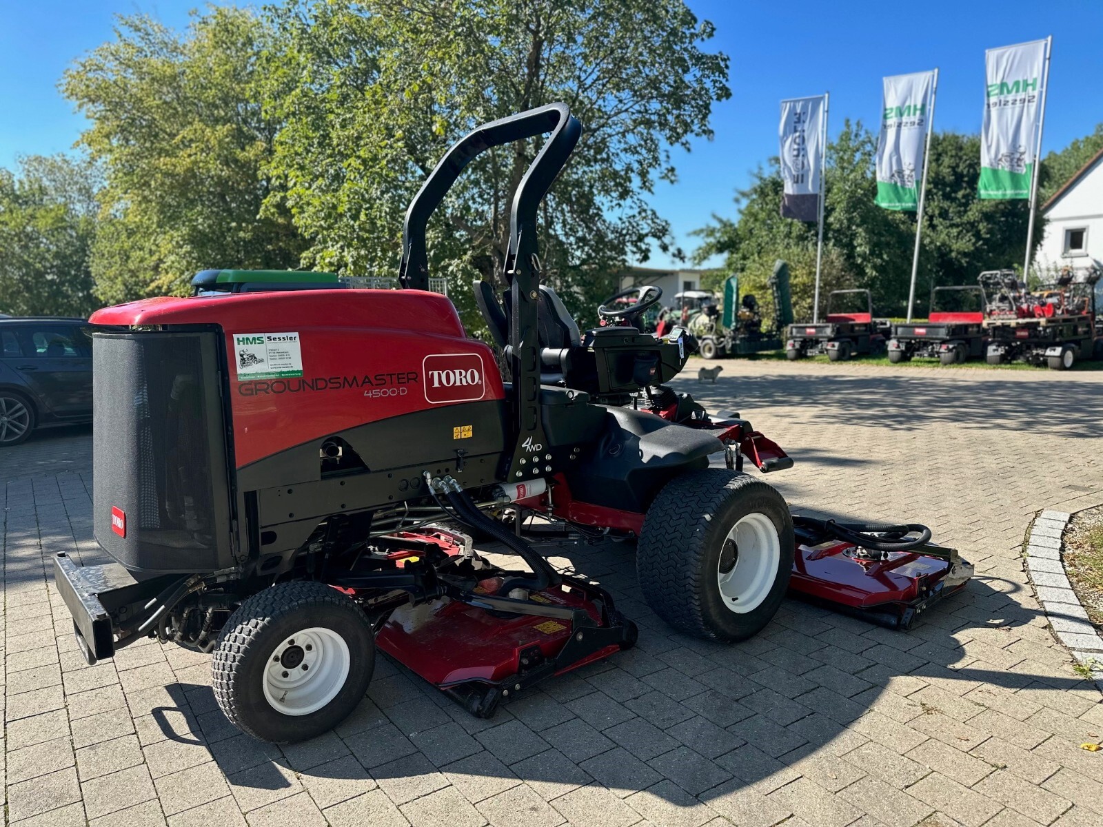 Toro Groundsmaster 4500 D Aufsitzmäher Sichelmäher Großflächenmäher ...