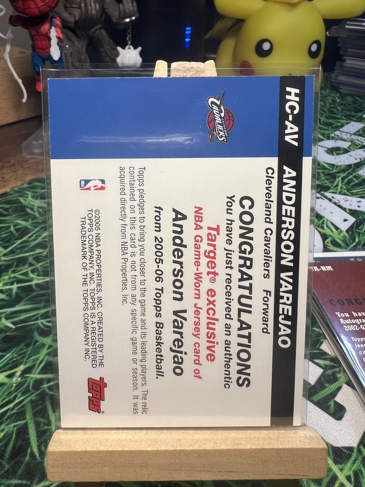 2005-06 Topps Target NBA Hardwood Classics Collection Jerseys Anderson ...