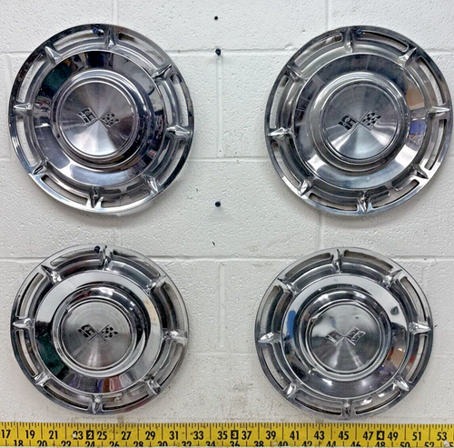 1960 Chevrolet Impala Set Of 4 14” Hubcaps Wheel Covers (5515) | eBay