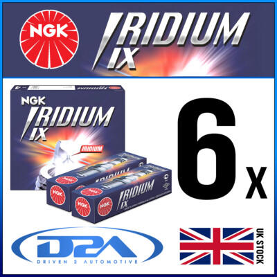 6x NGK CR8HIX (7669) IRIDIUM IX Zuendkerze | eBay.de