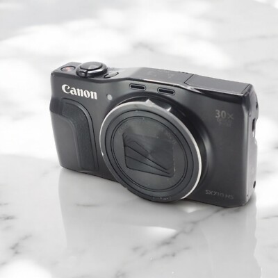 Canon SX710 HS Black Digital Camera PowerShot 20.3 MP 30x optical Zoom ...