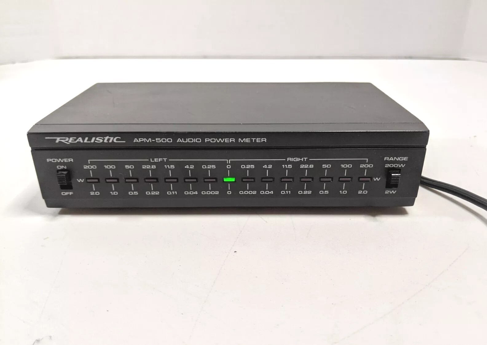 Realistic Apm-500 Audio Power Meter 200 Watt 42-2107 for sale online | eBay
