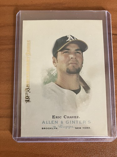 2015 Buyback 2006 Topps Allen & Ginter Baseball #92 Eric Chavez ...