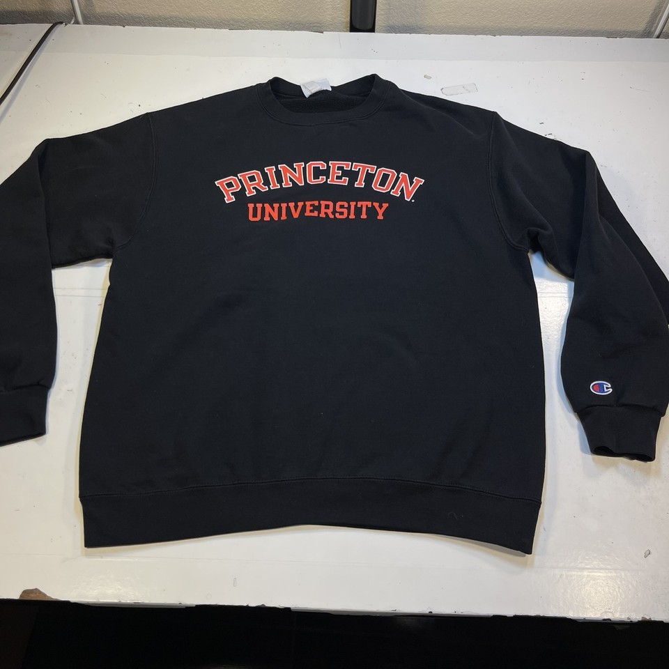 PRINCETON UNIVERSITY College Pullover Crewneck CHAMPION SWEATSHIRT Sz ...