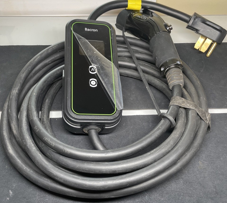 Bacron Level 2 Portable EV Charger 40A IP65 EV40A01 - 25 Ft. | eBay