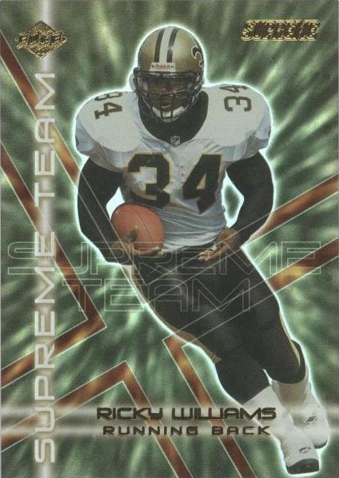 2000 Collector's Edge Supreme - Supreme Team Ricky Williams #ST14 for ...